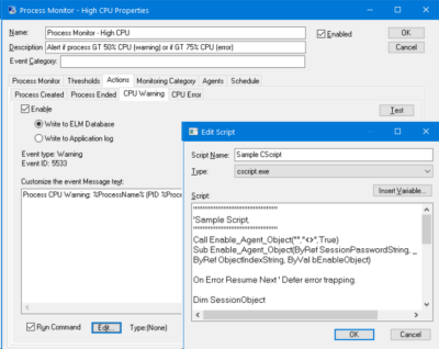 How to setup Windows Process Monitoring with ELM